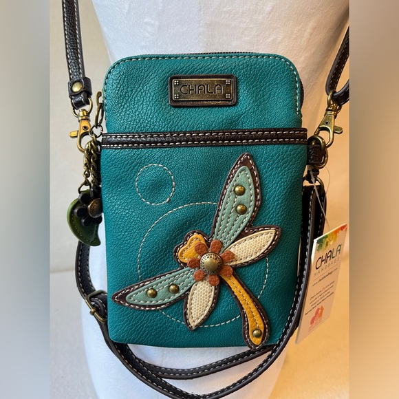 Chala | Bags | Chala Dragonfly Crossbody Wallet Purse Nwt | Poshmark